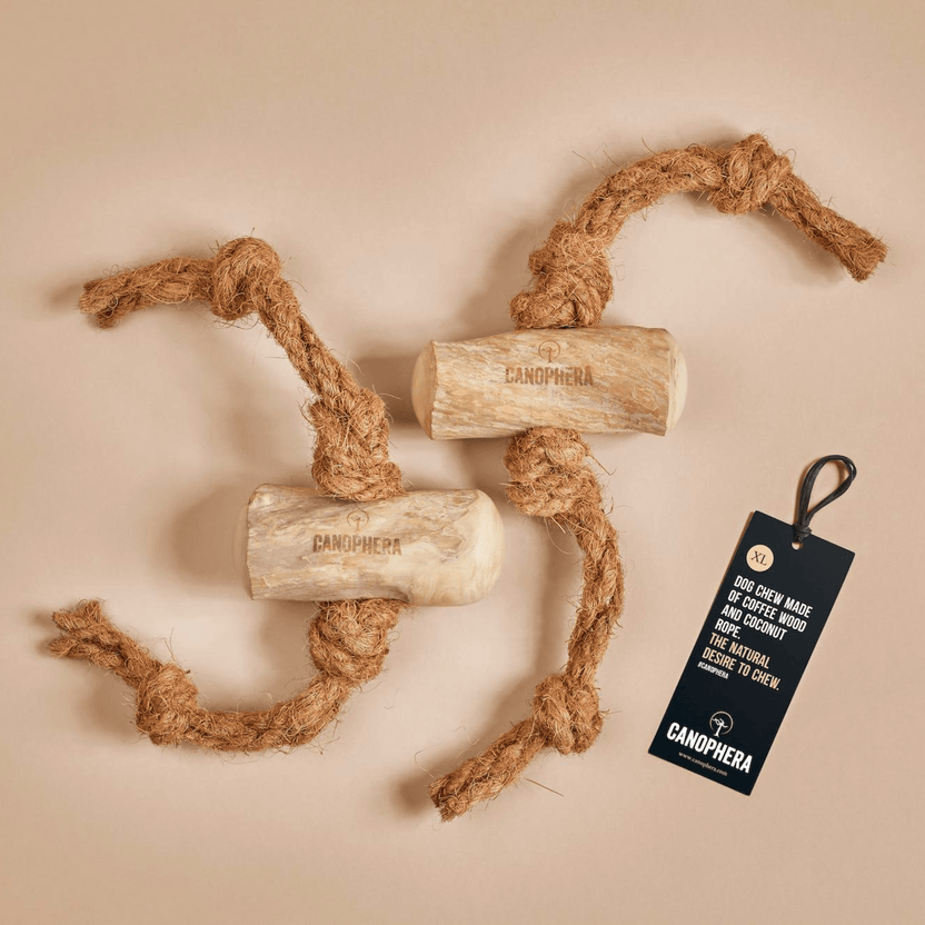 Coffee Wood Chews for Dogs | Sustainable & All-Natural from CANOPHERA ...