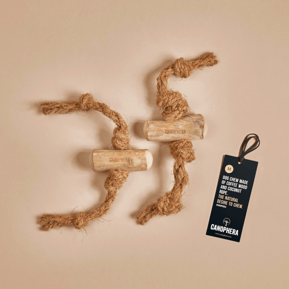 Coffee Wood Chews for Dogs | Sustainable & All-Natural from CANOPHERA ...